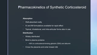 SYNTHESIS OF CORTICOSTEROIDS 322.pptxpptx | PPTX