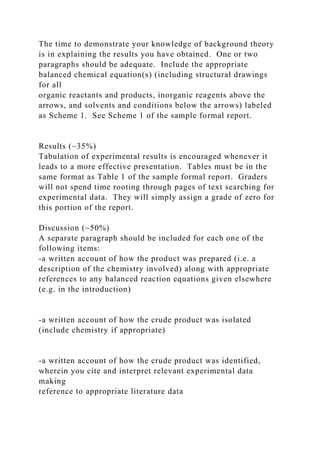 Synthesis of E, E-dibenzalacetone (E, E-DBA) Lab ReportN.docx