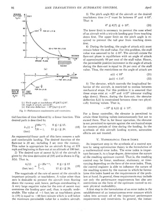 Synthesis of feedback controls using optimization theory | PDF