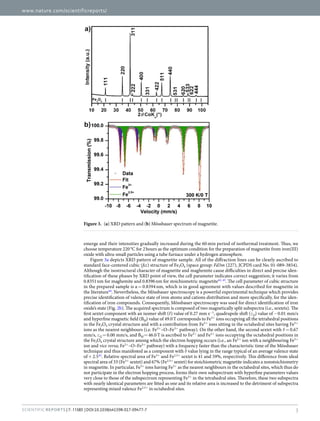 Synthesis of flower-like magnetite nanoassembly: Application in the ...
