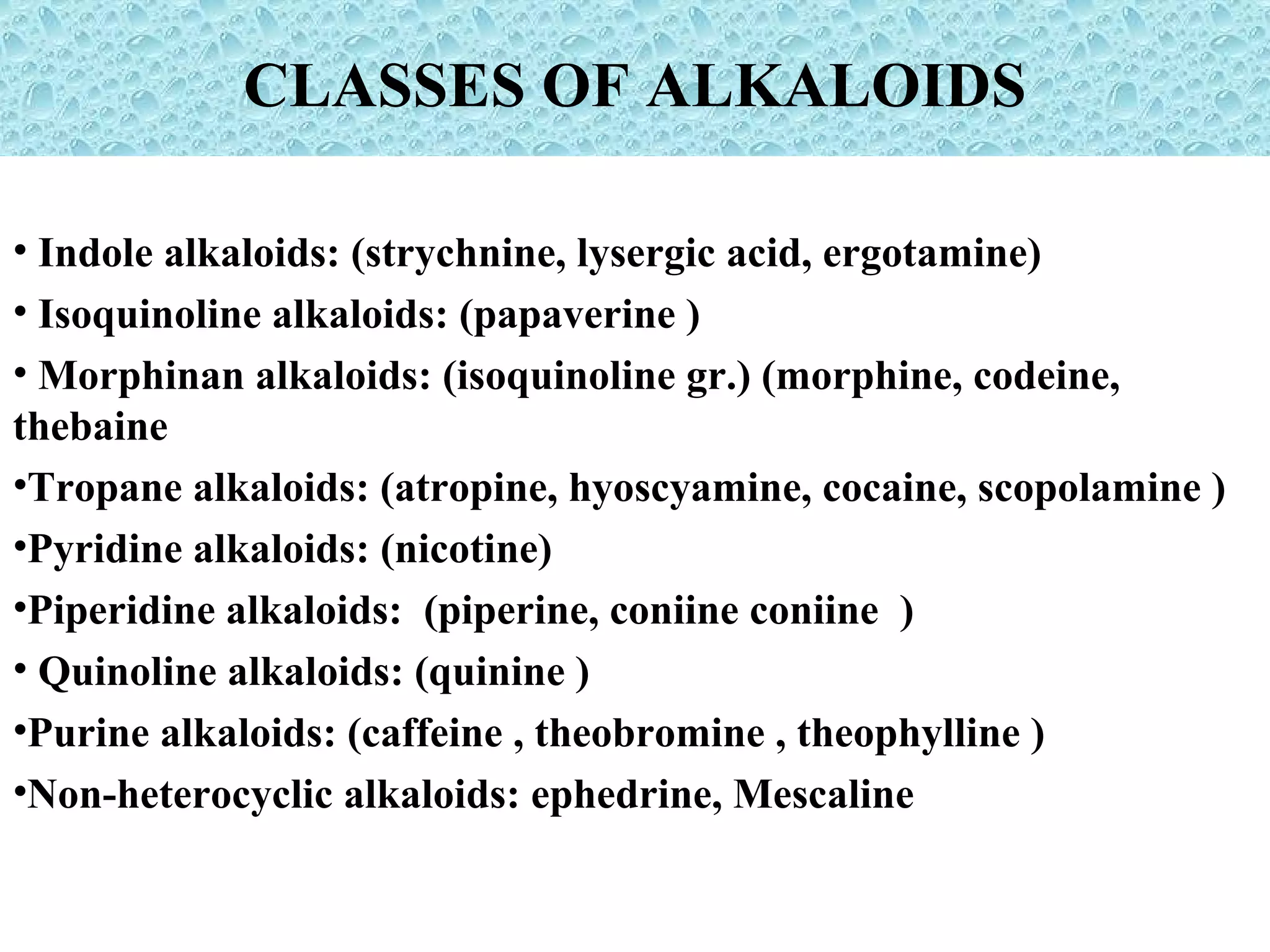 Synthesis of important alkaloid | PPT