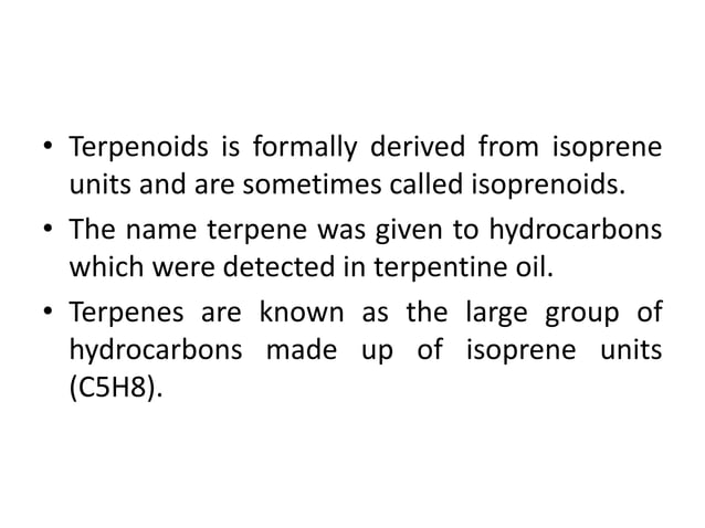 Synthesis of isoprenoid compounds | PPTX | Chemistry | Science