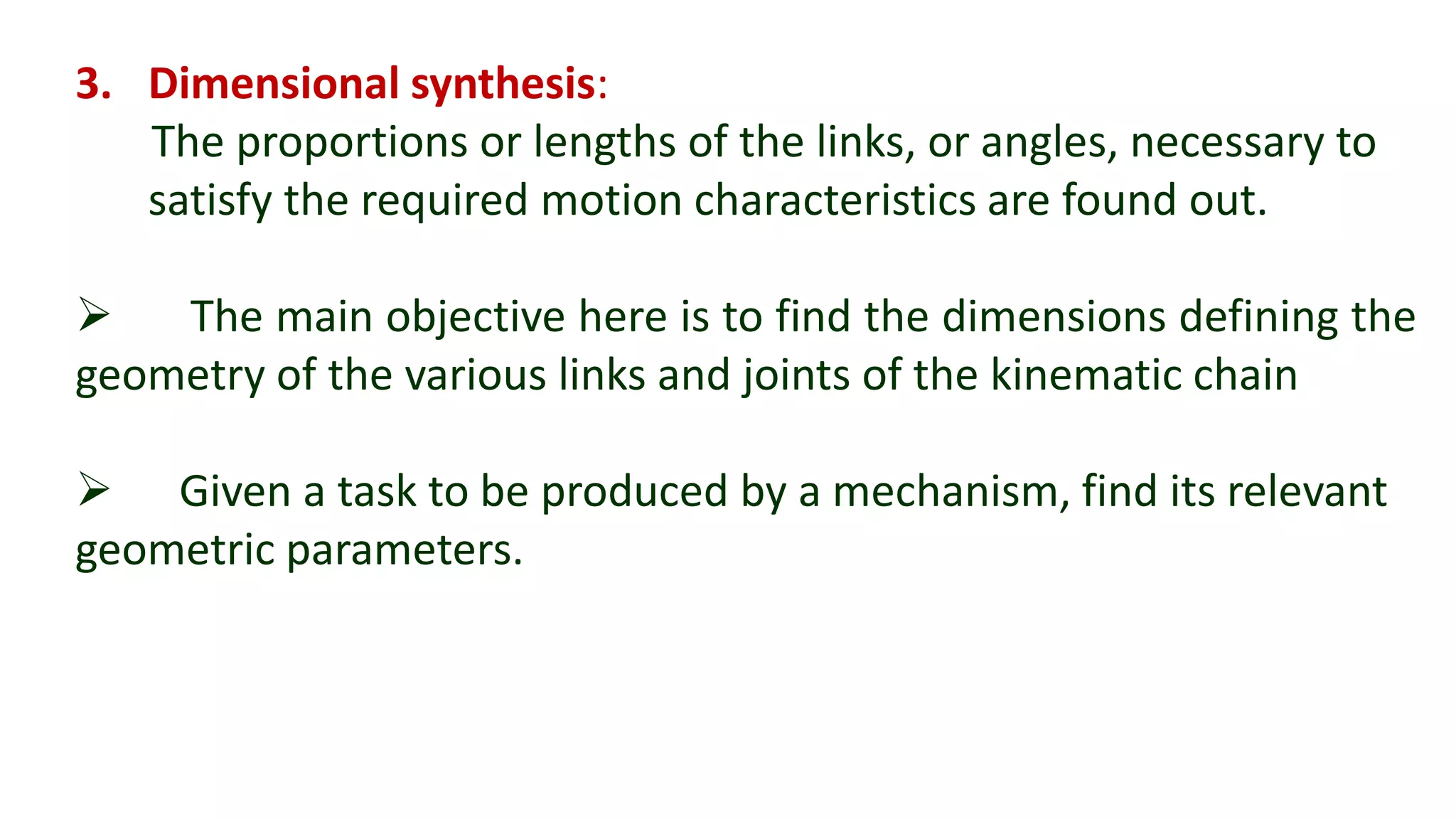 Synthesis of Mechanism | PPTX