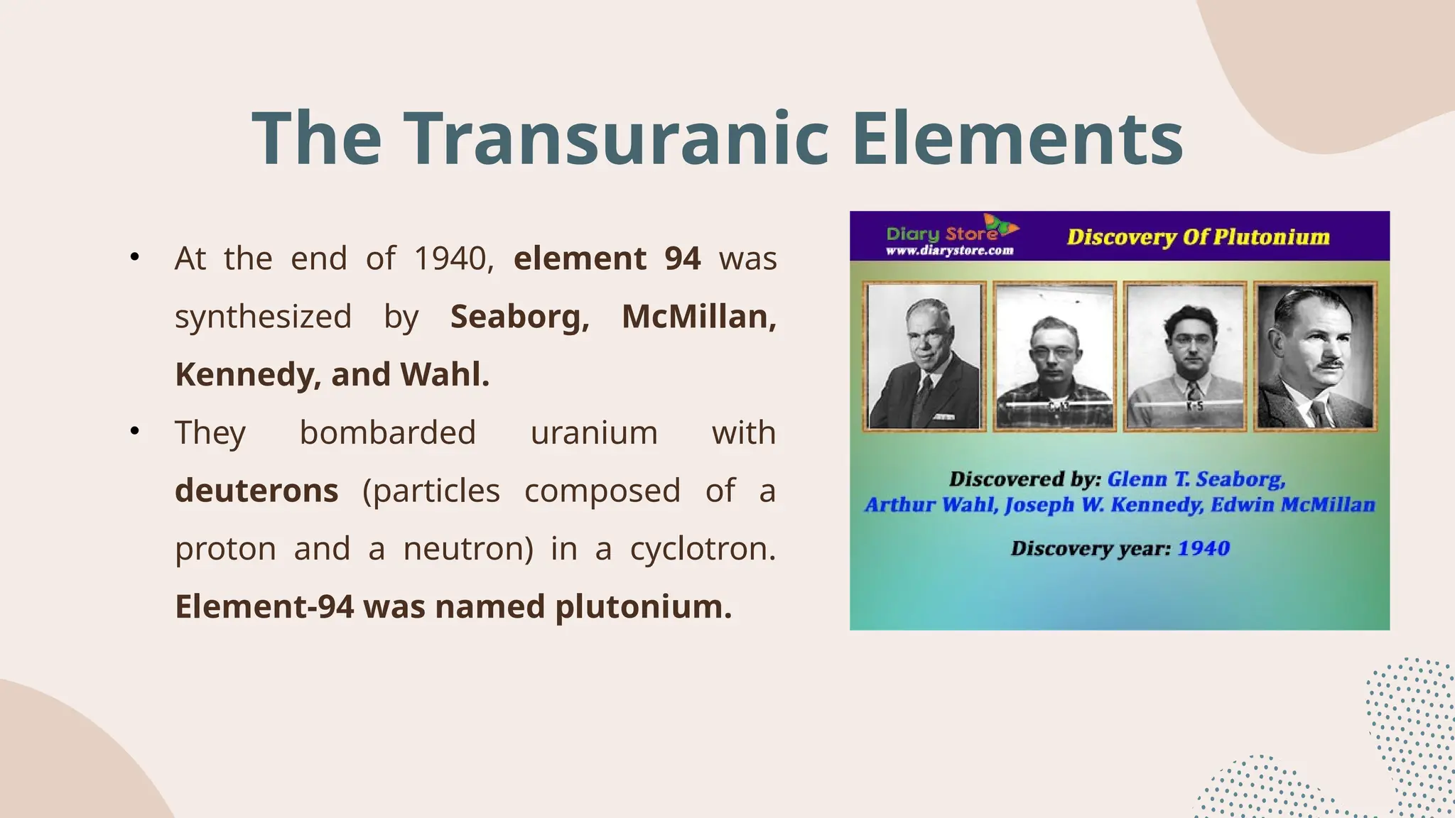 Concept of atomic Number that led to the SYNTHESIS OF NEW ELEMENTS .pptx