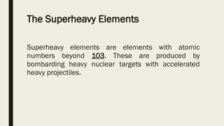Synthesis of New Elements Lecture notes.pptx