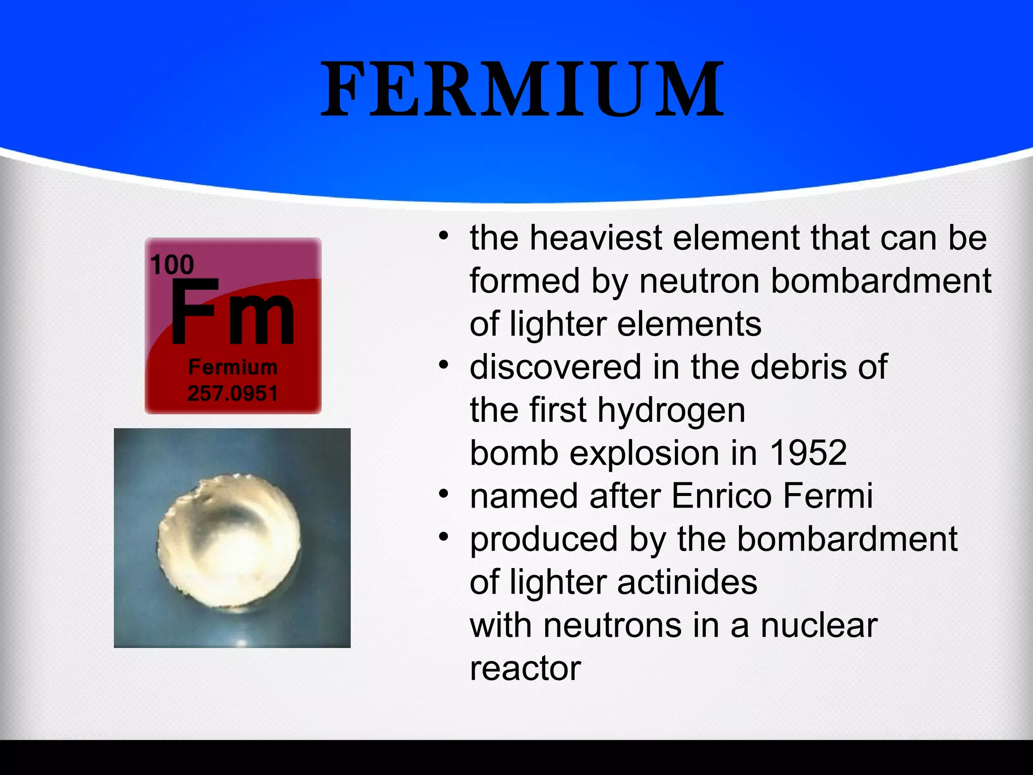 Synthesis of the New Elements in the Laboratory | PPT