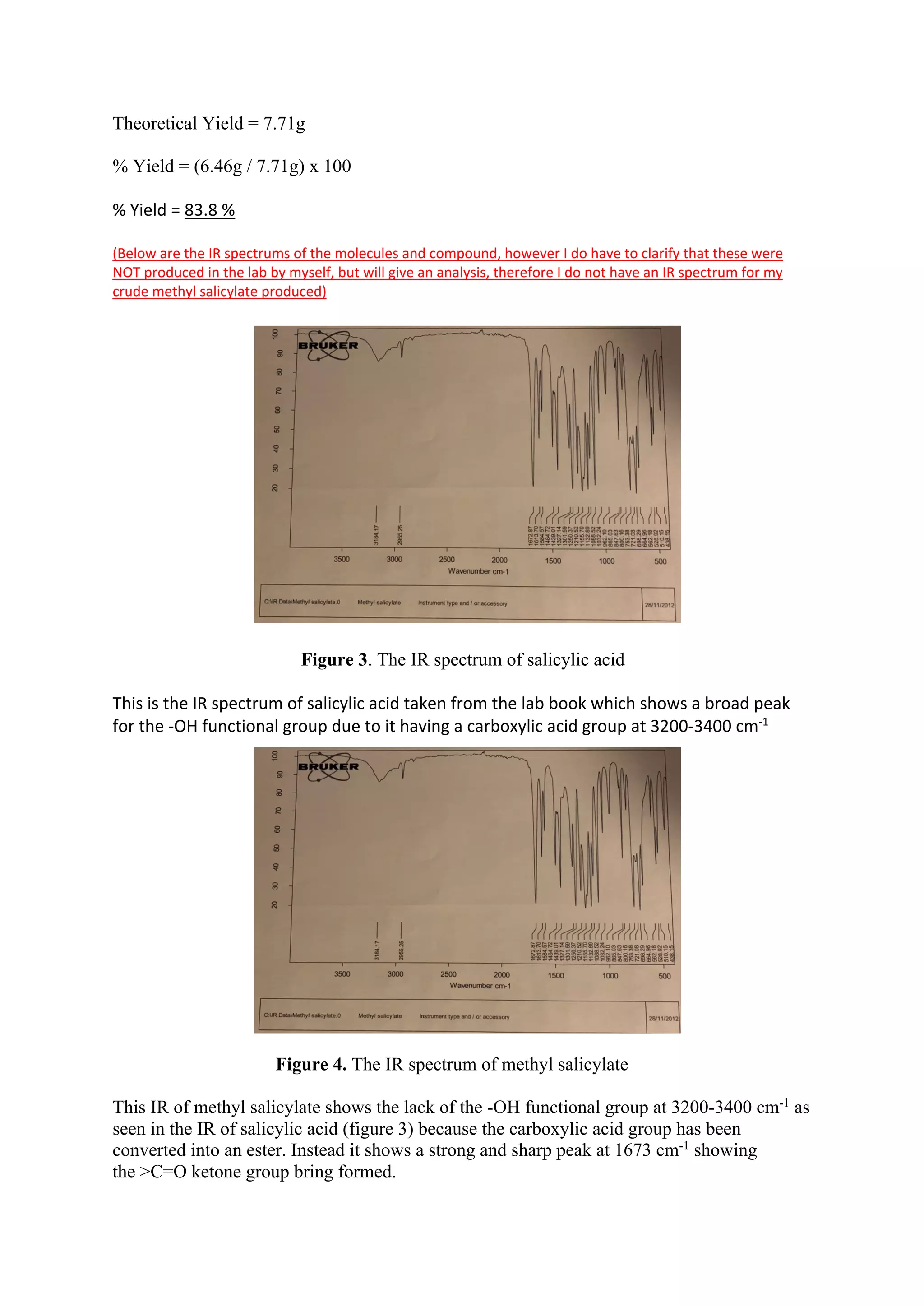 Synthesis of oil of wintergreen flr | PDF