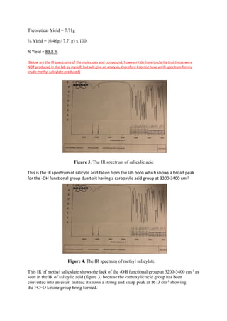 Synthesis of oil of wintergreen flr | PDF