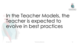 Teachers’ Pedagogical Knowledge Models Past and Present. Tracey ...