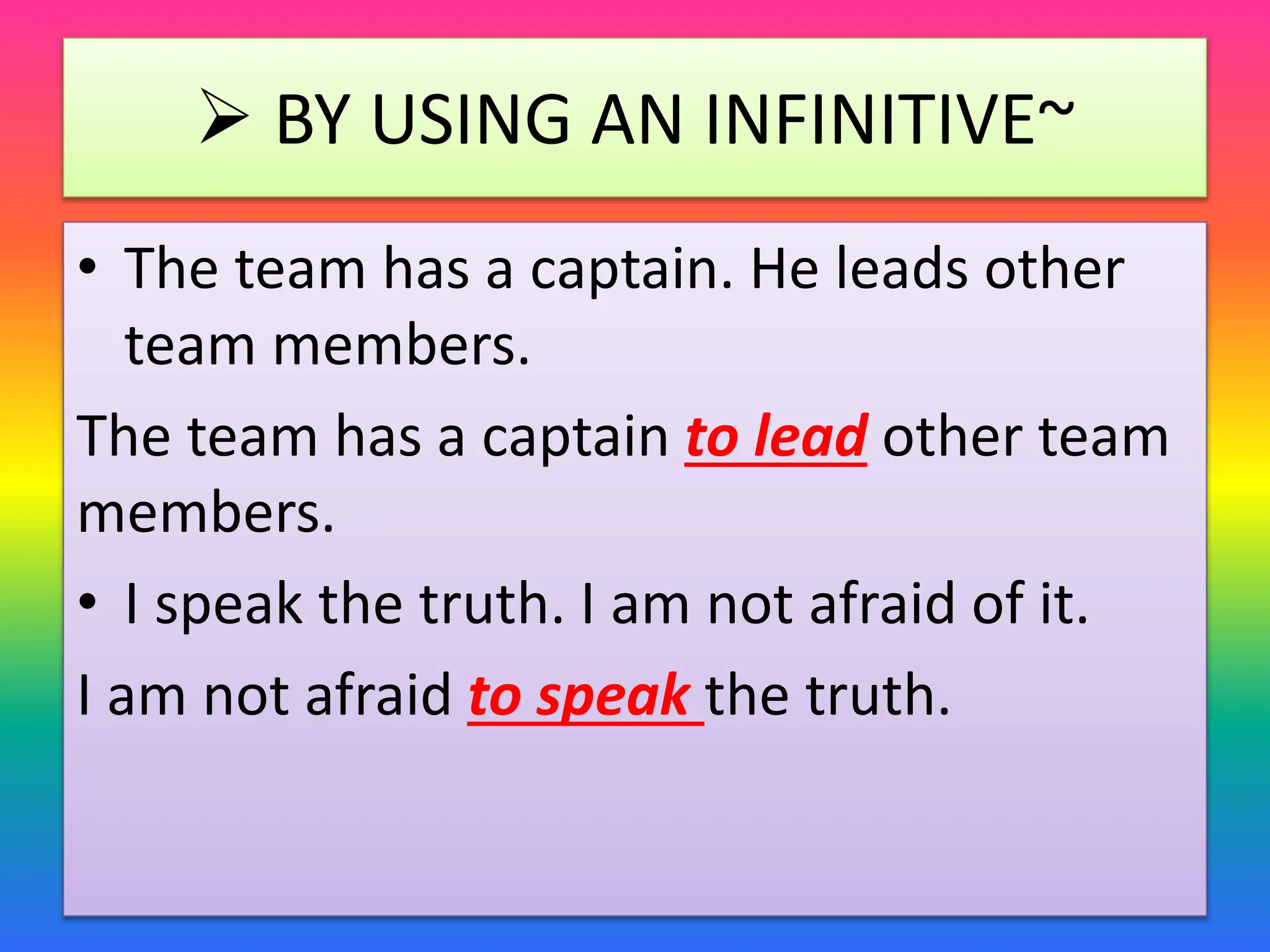 SYNTHESIS OF SENTENCES PPT FOR ENGLISH FL | PPTX