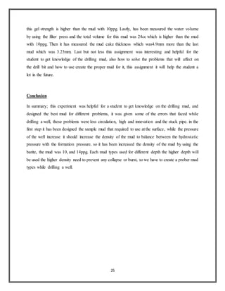 Synthesis of water based mud (wbm) | PDF