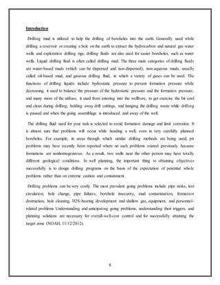Synthesis of water based mud (wbm) | DOCX