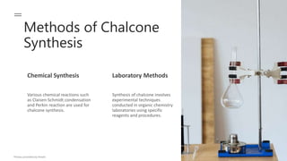 synthesis of chalcone.pptx12345678900000 | PPTX