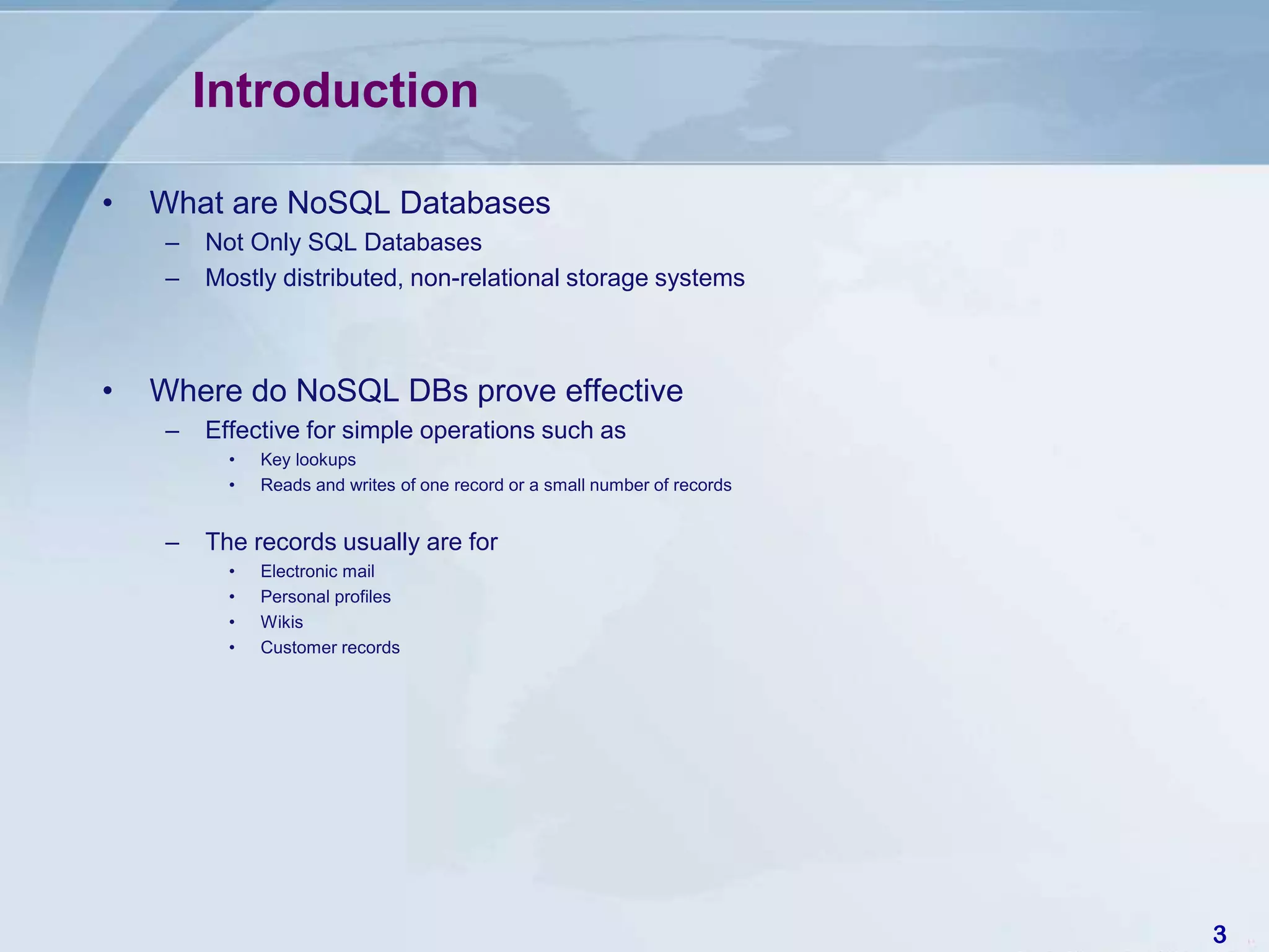 Nosql databases | PPT