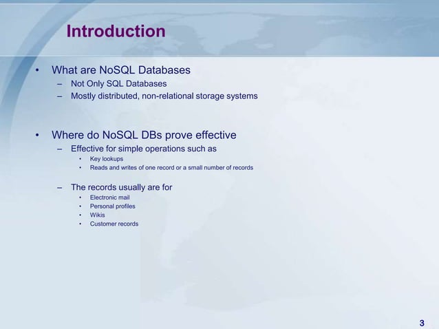 Nosql databases | PPT