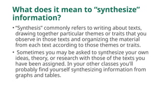 Synthesis academic writing english PPT.pptx