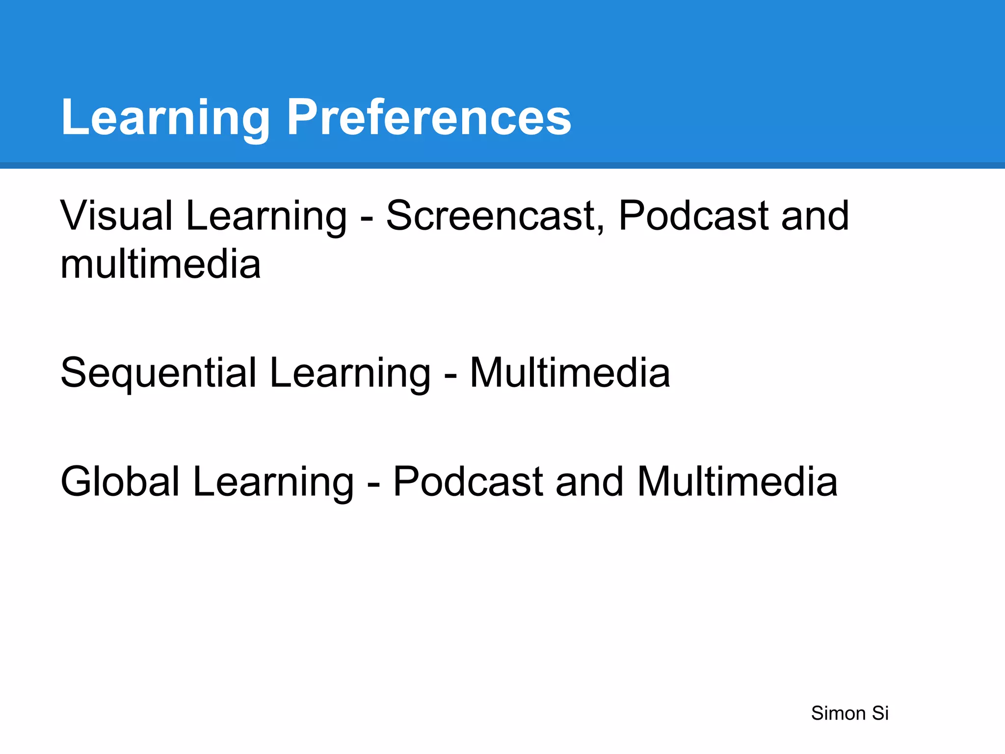 Synthesis project multimedia learning (1) | PPT