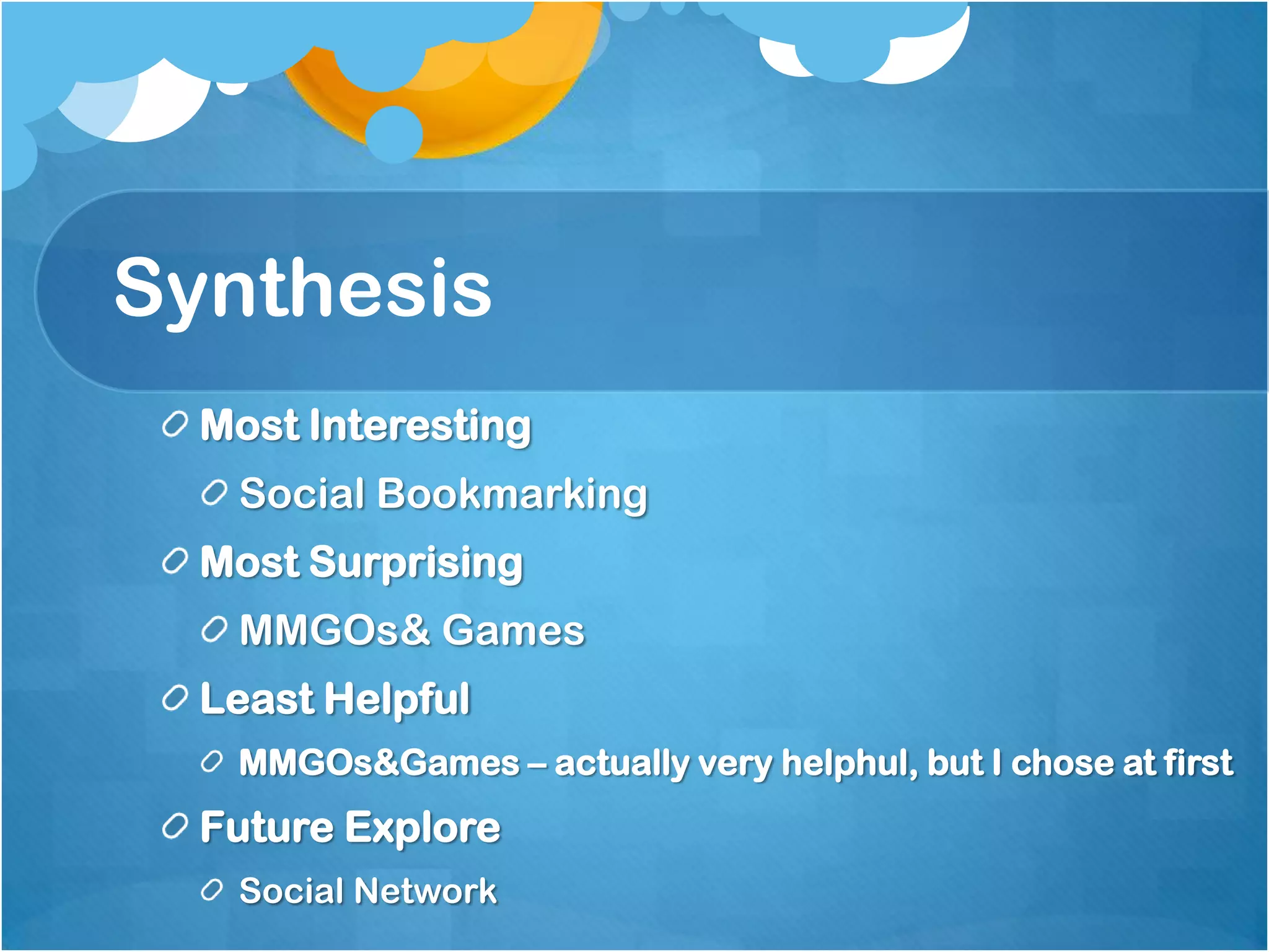 Synthesis social slides | PPTX
