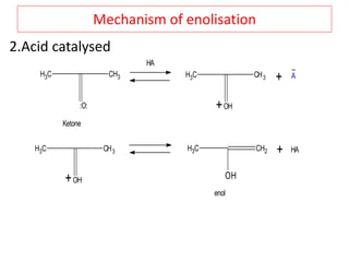 Synthesis via enolates | PPTX