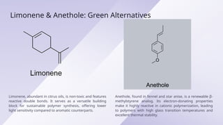 Synthesize of Block copolymer From limonene and Anethole via living ...