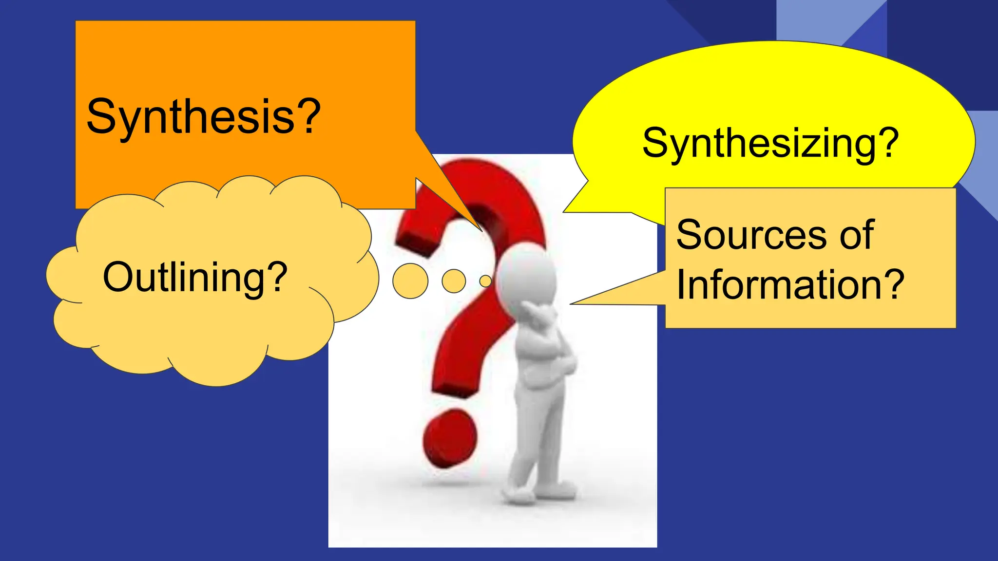 How to Synthesize Information in a Written Text | PPTX