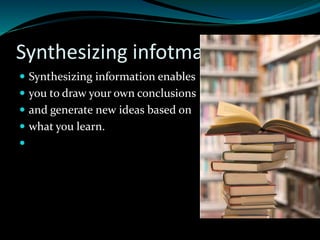 Synthesizing information https://www.youtube.com/channel/UC9E5 ...
