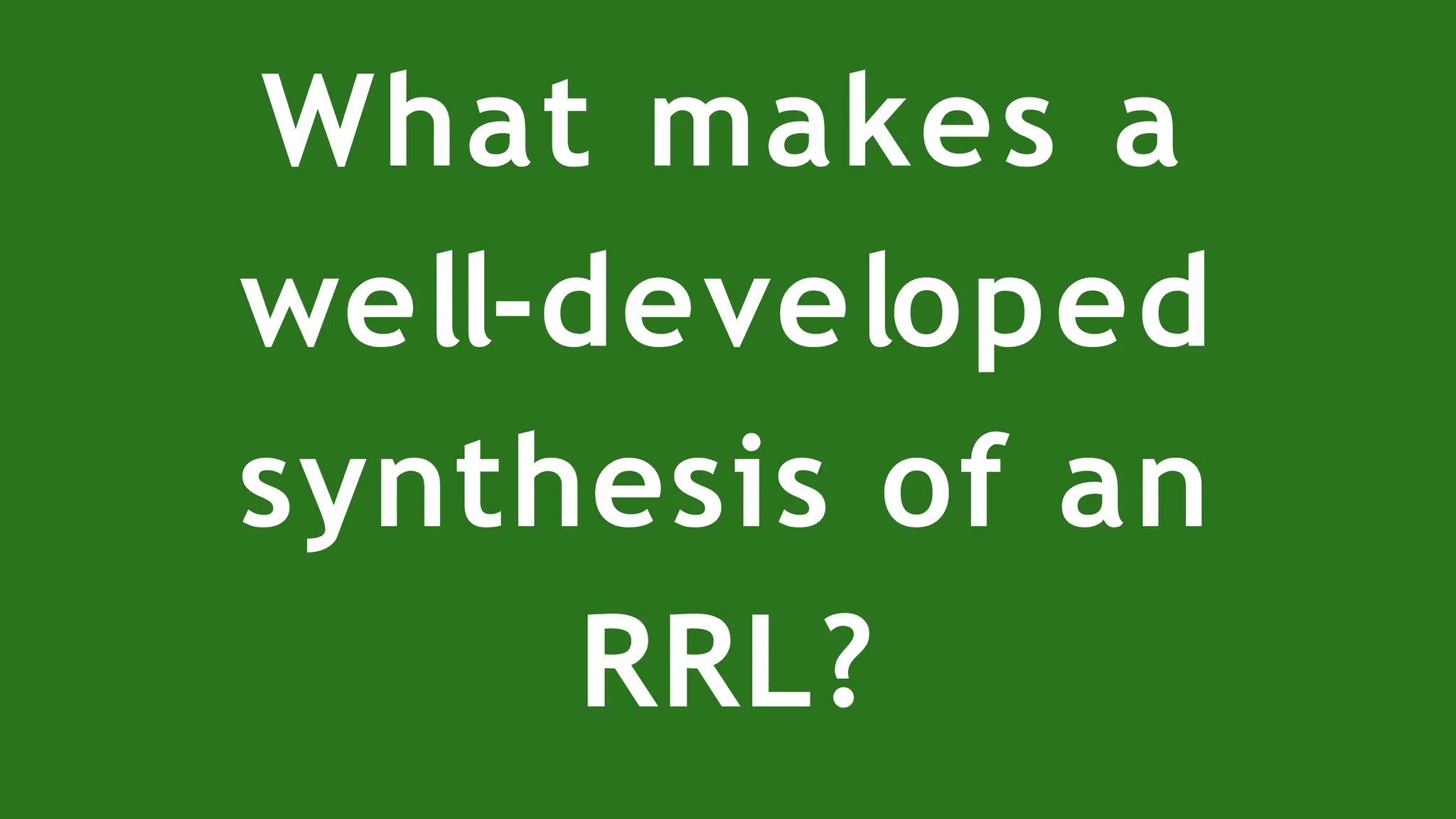 Synthesizing Review of Related Literature | PPTX