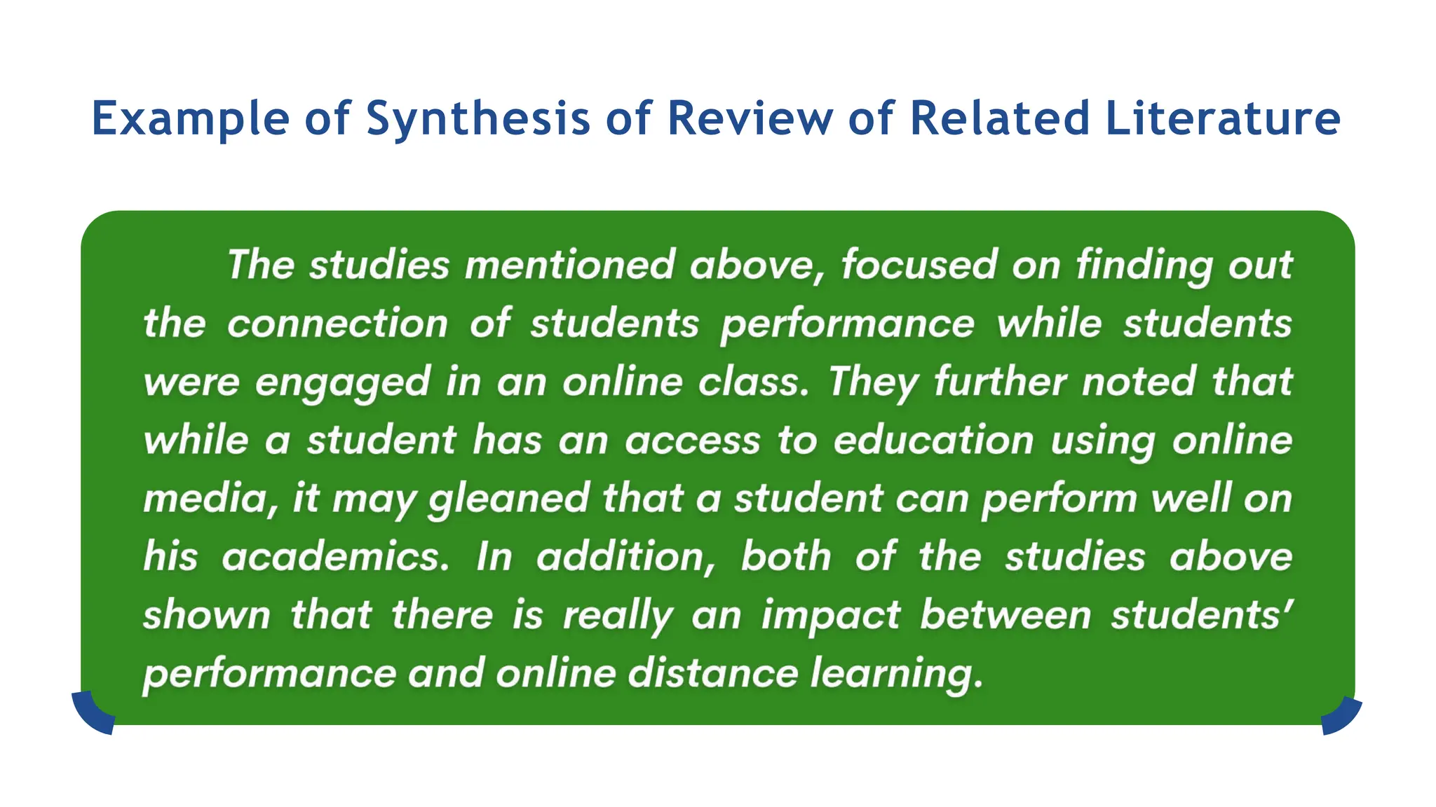 Synthesizing Review of Related Literature | PPTX