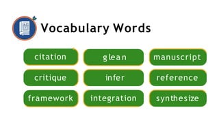 Synthesizing Review of Related Literature | PPTX | Educational ...