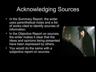 Synthesizing sources | PPT