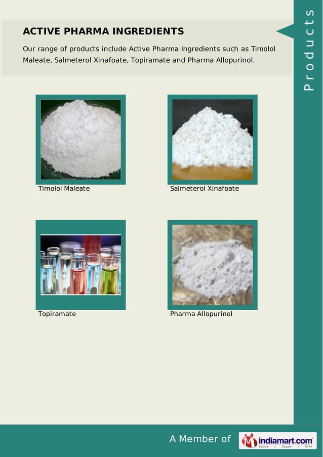 Active Pharma Ingredients by Synthetic molecules-private-limited | PDF