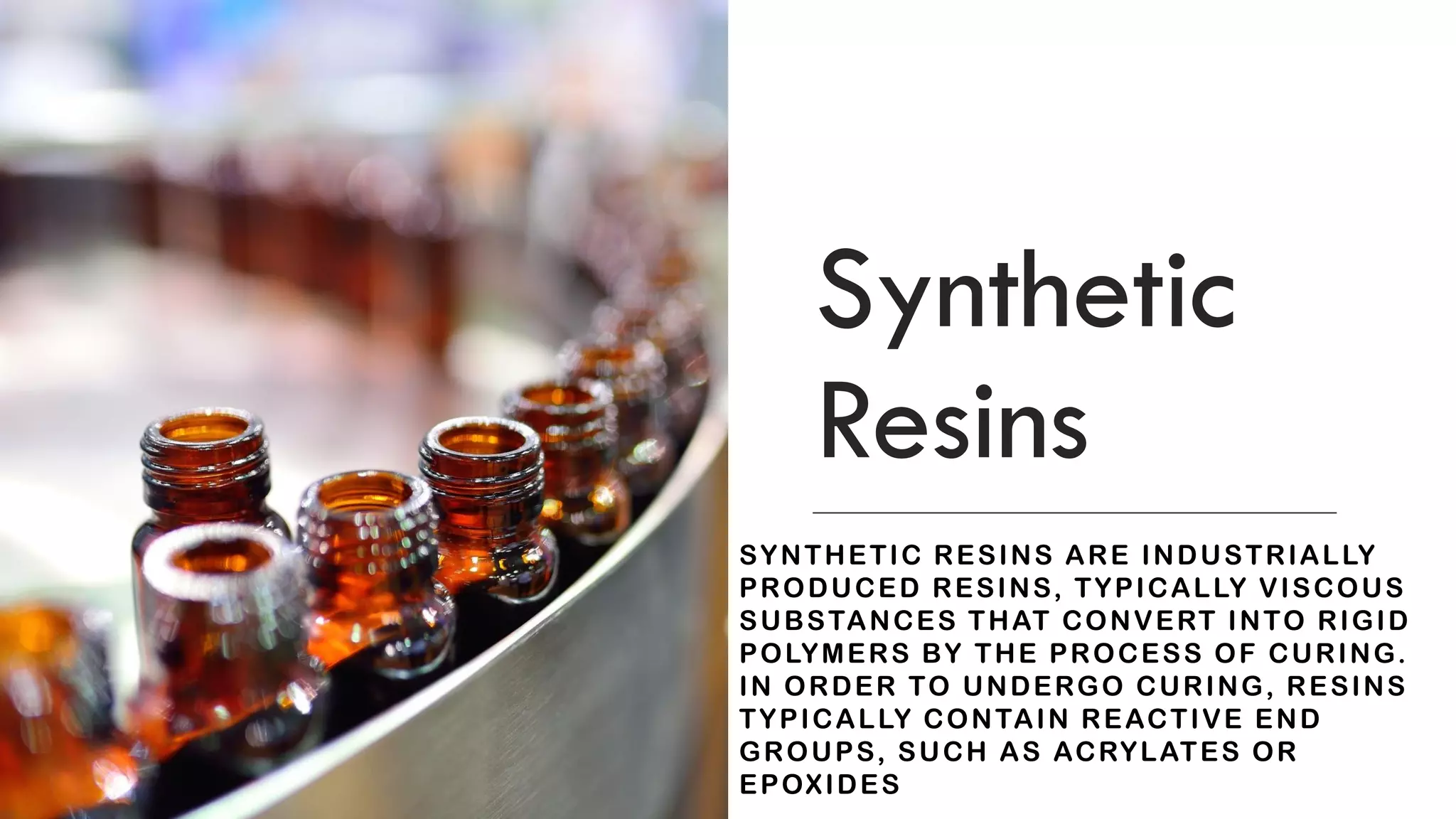 Synthetic resins - database | PDF