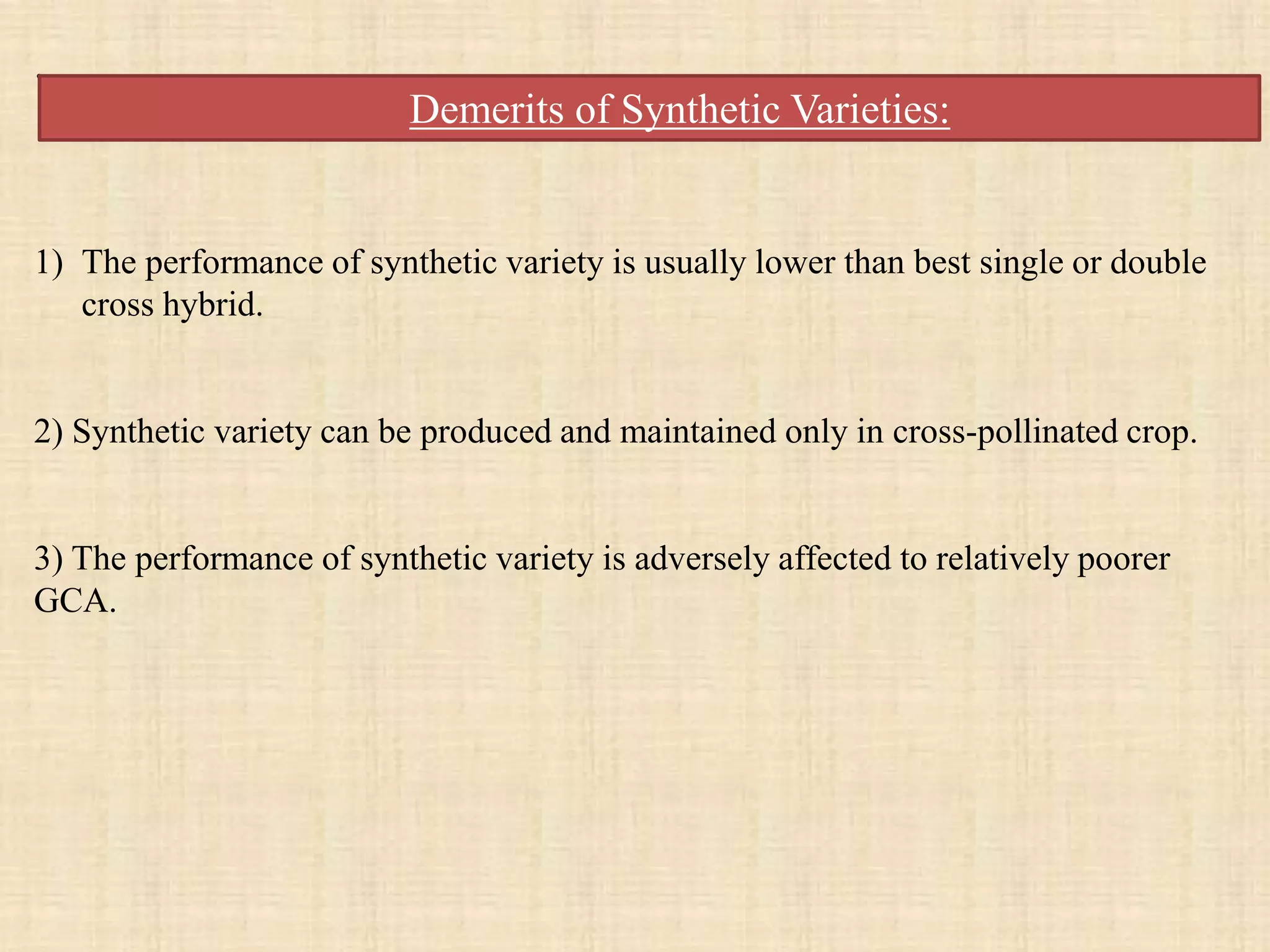 Synthetic and composite variety | PPTX