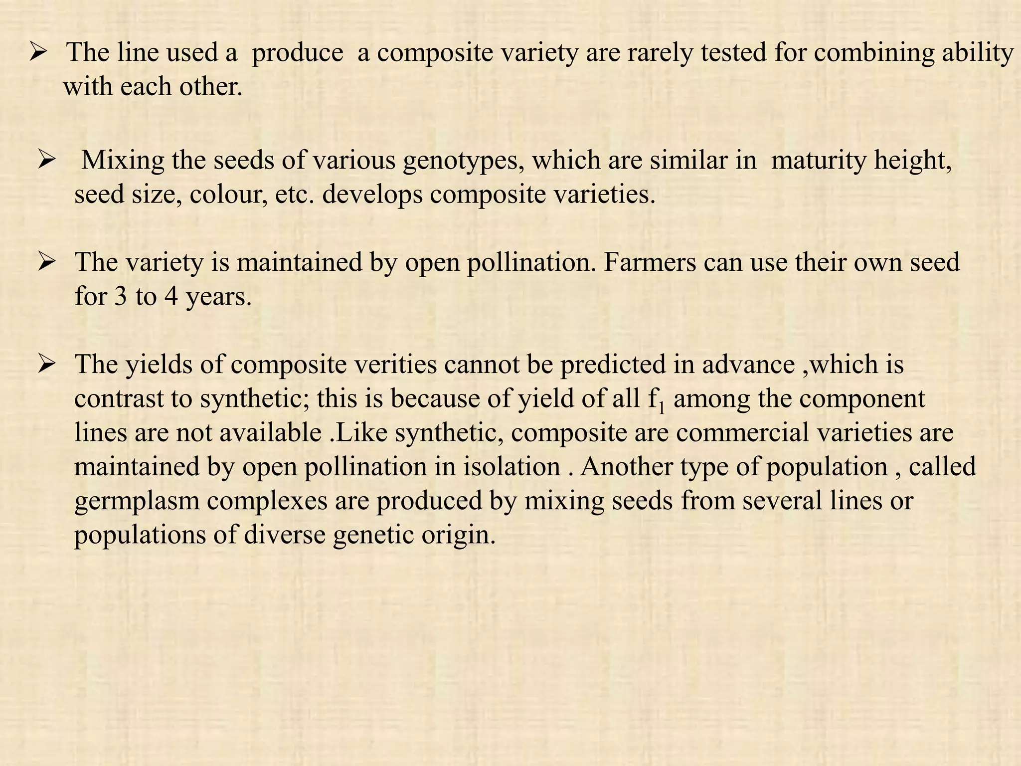 Synthetic and composite variety | PPTX