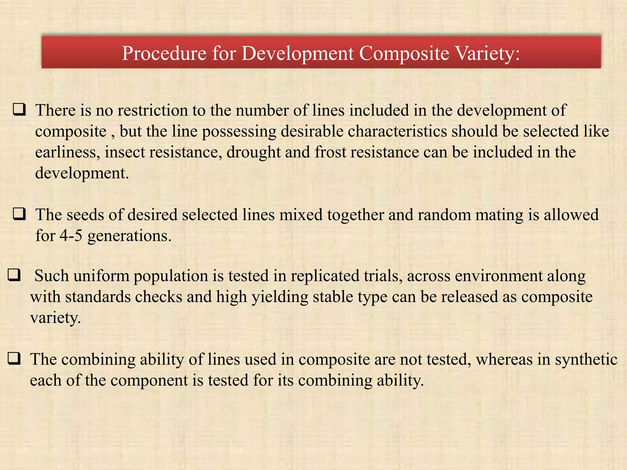Synthetic and composite variety | PPTX