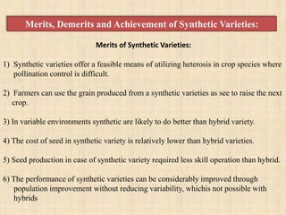 Synthetic and composite variety | PPTX