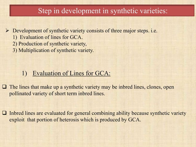 Synthetic and composite variety | PPTX