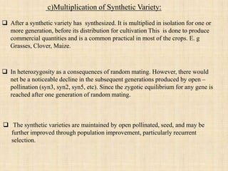 Synthetic and composite variety | PPTX