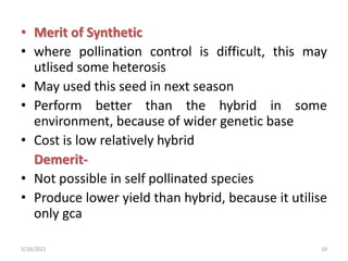 Synthetic and composite variety | PPTX
