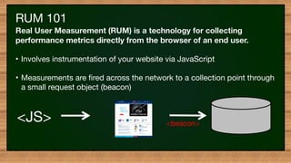 Synthetic and rum webinar | PDF | Internet | Computing