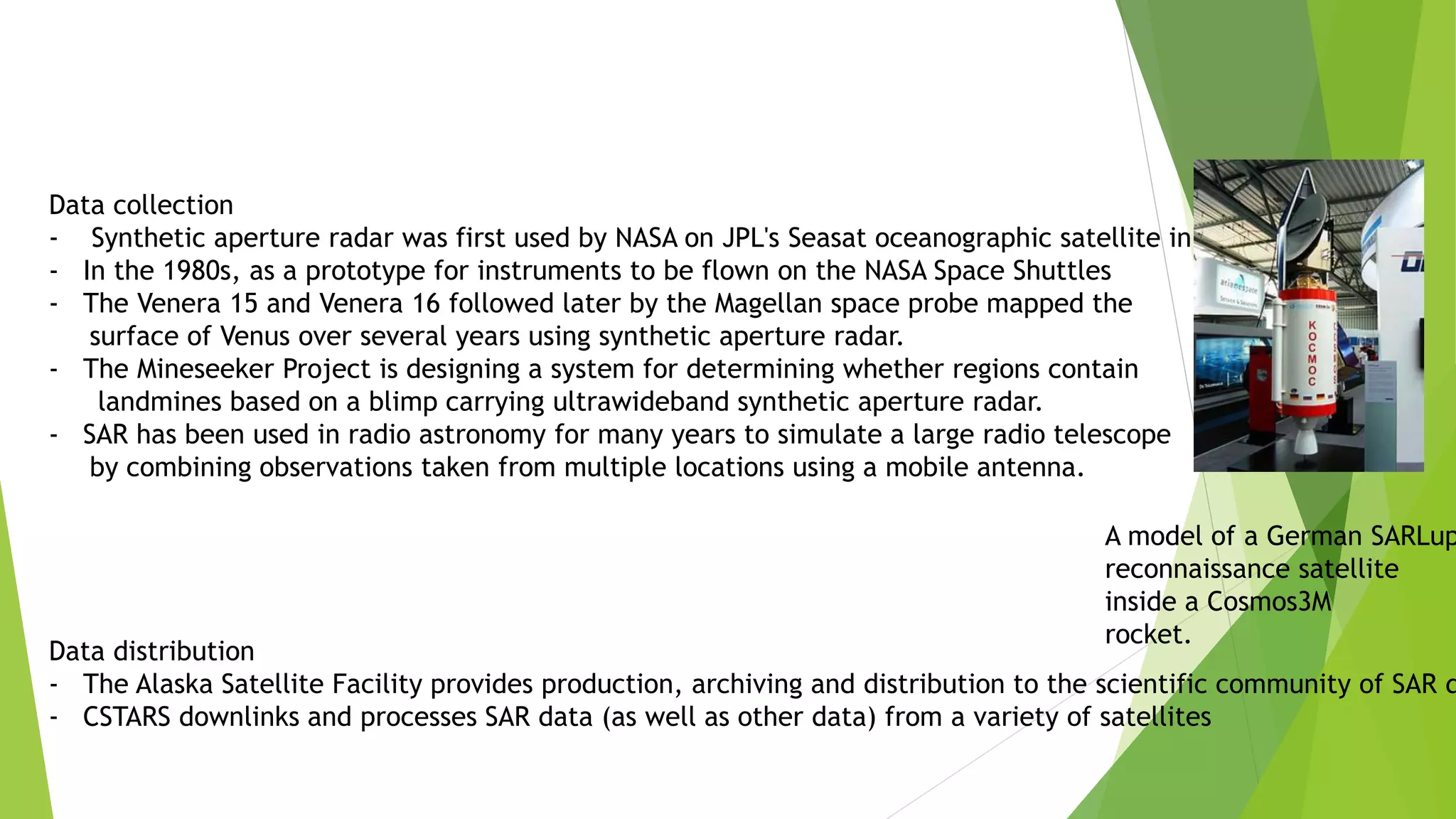 Synthetic aperture radar | PPTX
