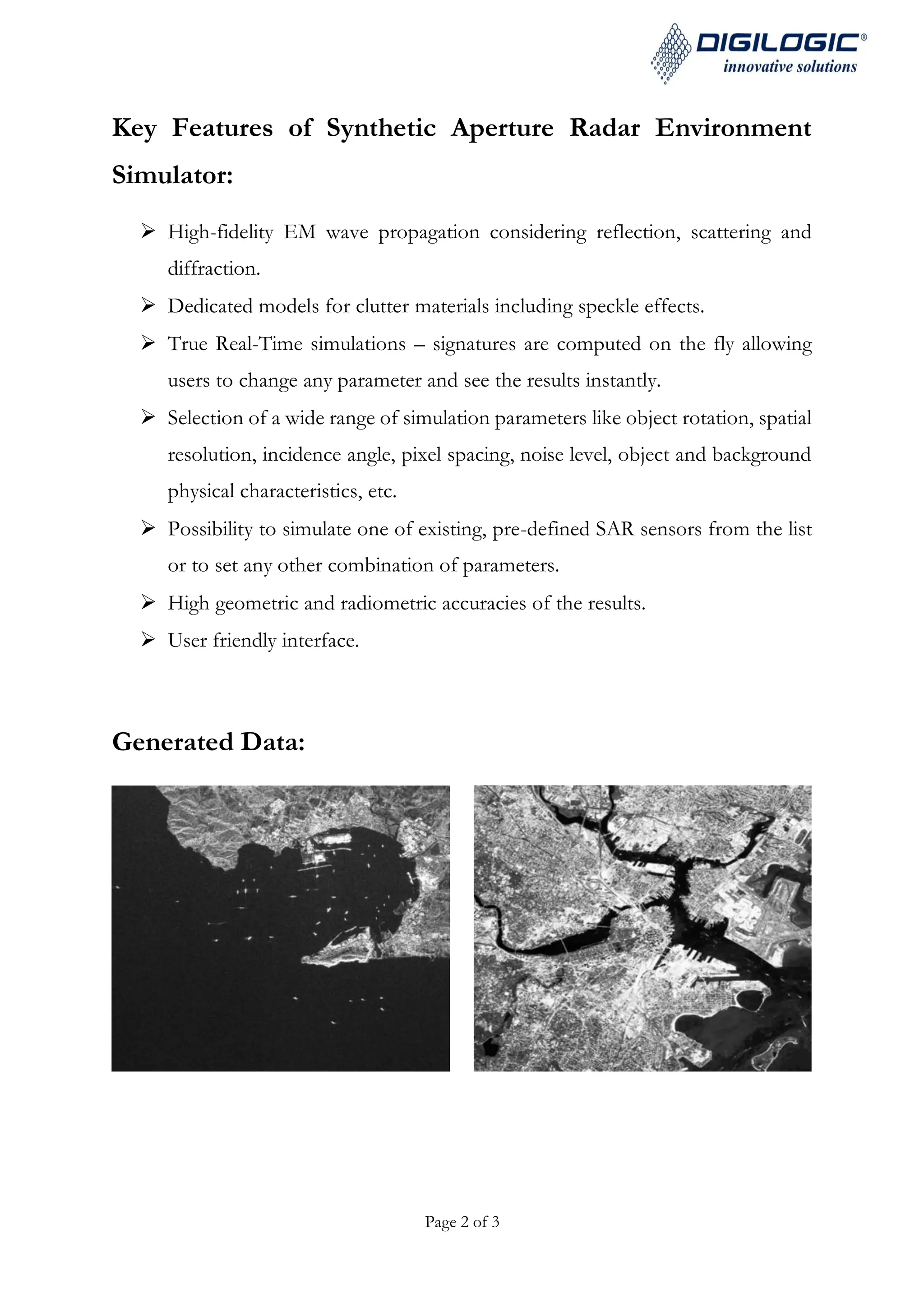 Synthetic Aperture Radar Enviornment Testing | PDF
