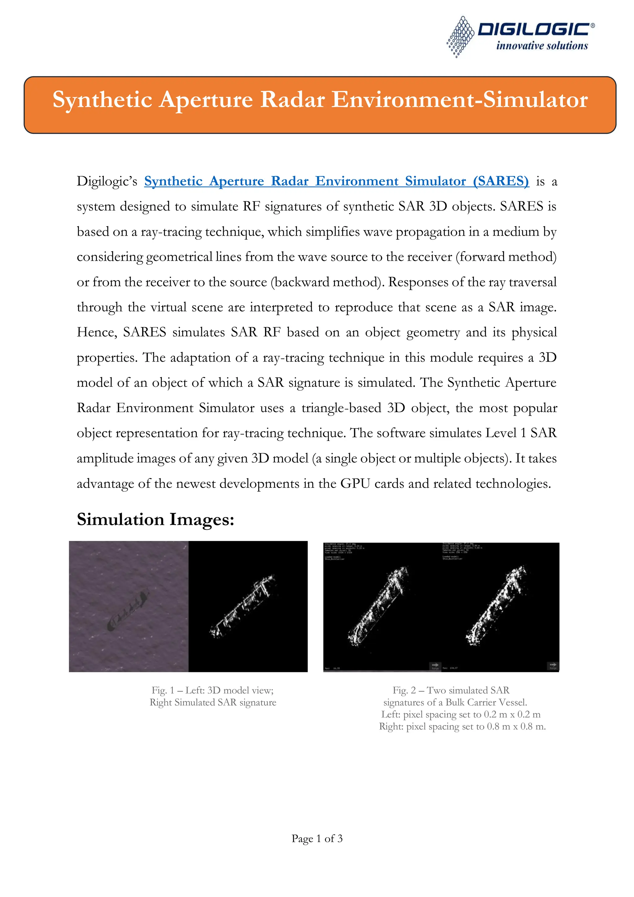Synthetic Aperture Radar Enviornment Testing | PDF