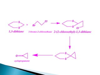 Synthetic applications of 1,2 dithiane. | PPTX