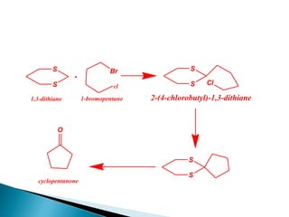 Synthetic applications of 1,2 dithiane. | PPTX
