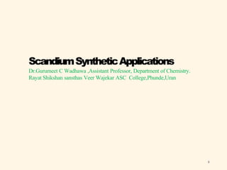 Synthetic Applications of Scandium.pptx