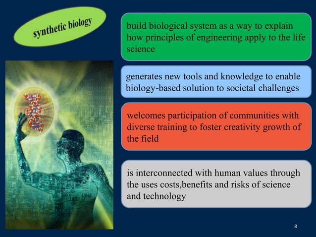 Synthetic biology | PPTX | Genetics | Science