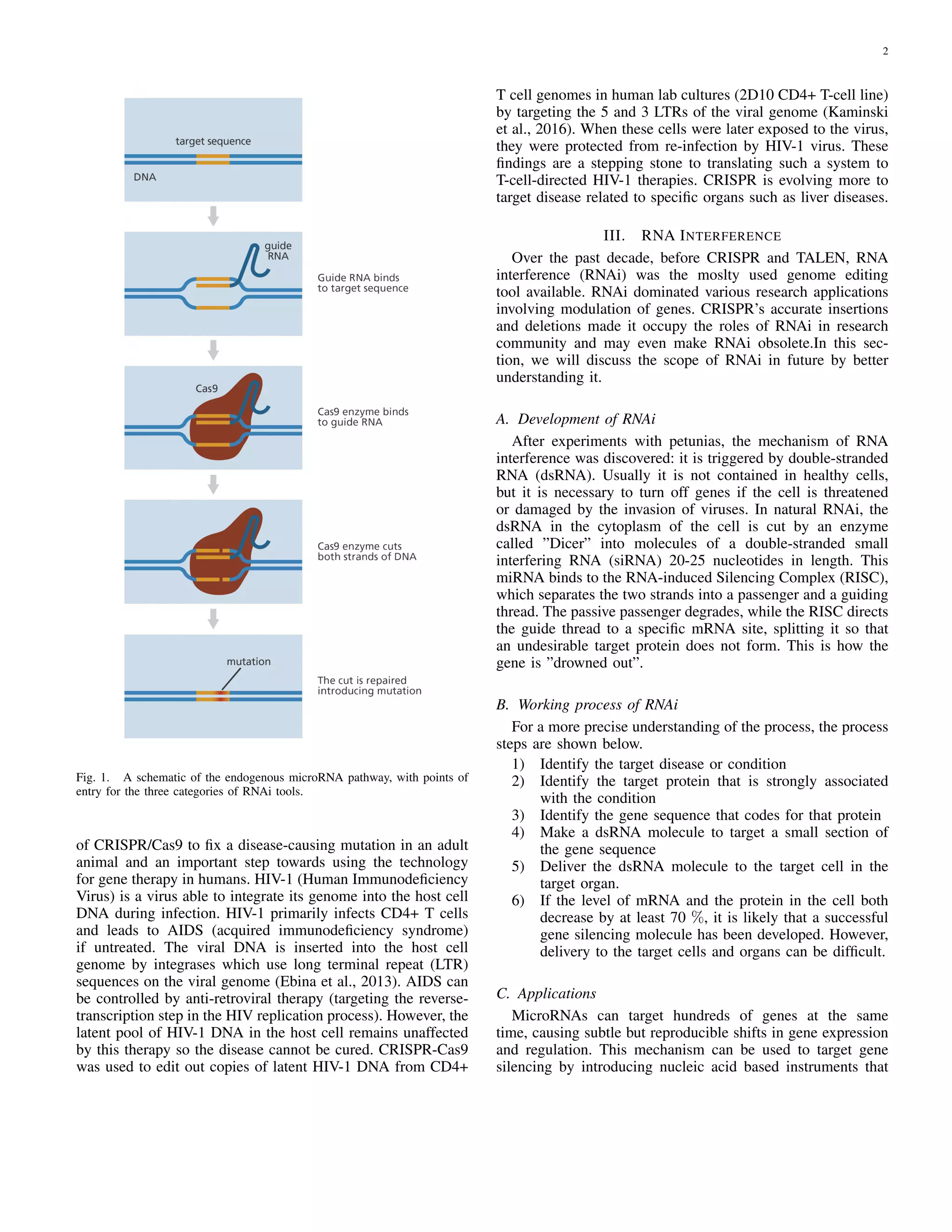 A Study on Genome Editing Tools | PDF