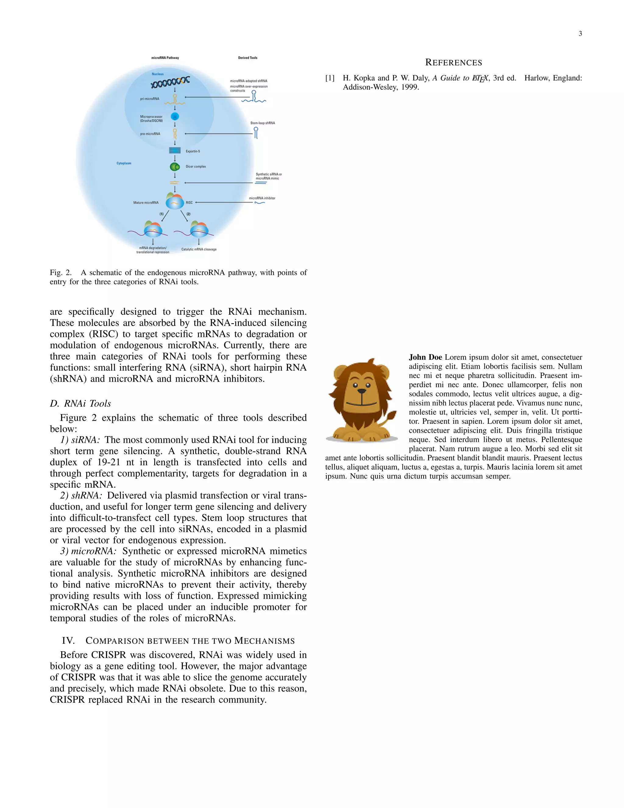 A Study on Genome Editing Tools | PDF