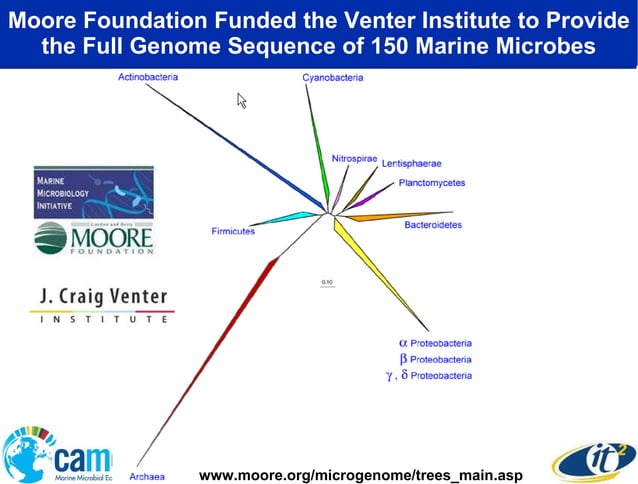 Building a Community Cyberinfrastructure to Support Marine Microbial Ecology Metagenomics | PPT